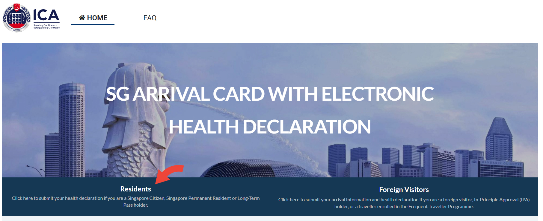 ICA Says Visitors Must Submit Health Declaration Through Electronic ...