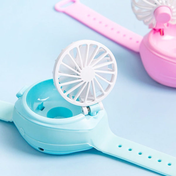 Mini-Fan Can Be Worn Like A Watch, We Wish It Can Blow The Haze ...