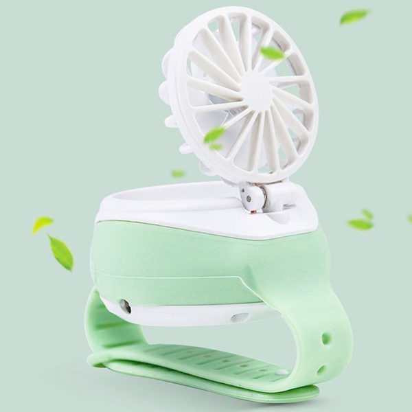 Mini-Fan Can Be Worn Like A Watch, We Wish It Can Blow The Haze ...