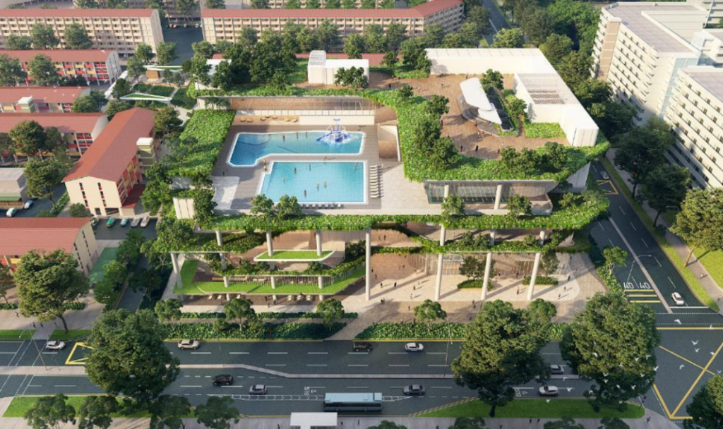 New Chong Pang Hub Has Rooftop Pools & Hawker Centre, Will Make Yishun ...