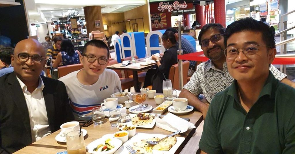 Imran Rahim Makes Peace With Charles Yeo, Both Had Lunch Together