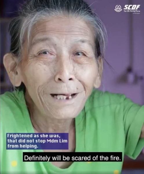 81-Year-Old Woman Helps Put Out HDB Fire, Shows You're Never Too Old To ...