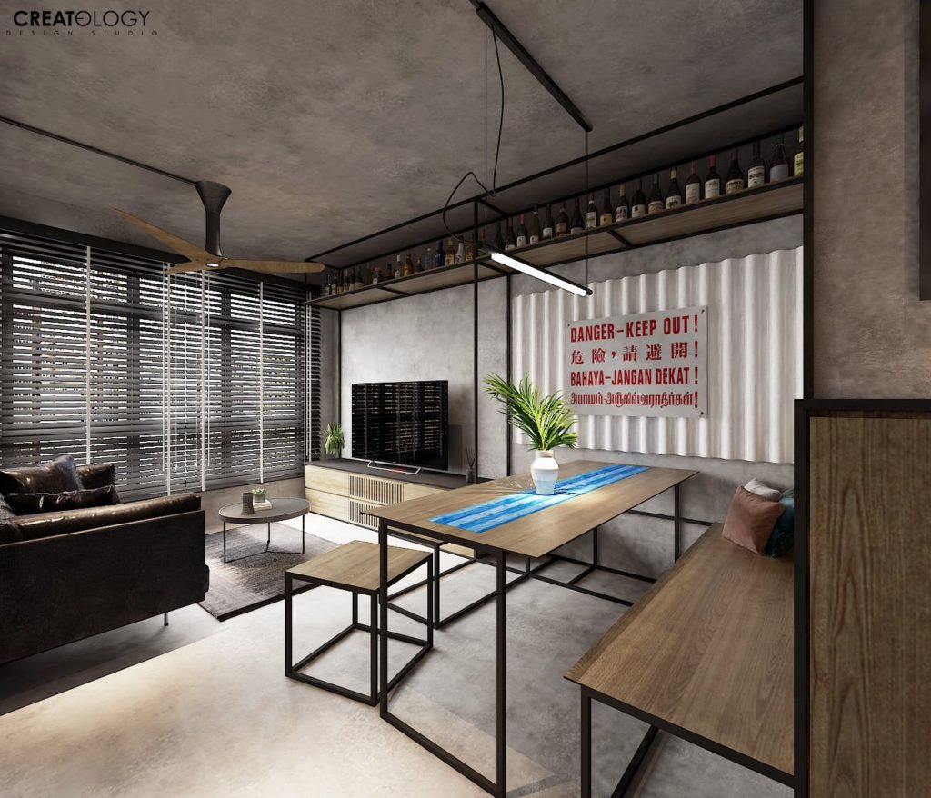 This Construction Site BTO Design Is A Homage To Upcycling & Industrial ...