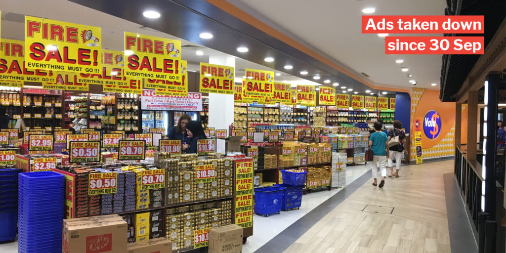 'Fire Sale' & 'Closing Down Sale' Ads Taken Down, Competition Watchdog ...