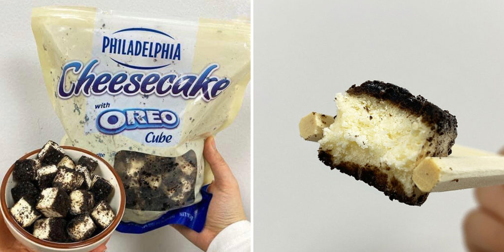 Oreo Cheesecake Cubes Are Tester-Sized, Saves You The Trouble Of Cutting