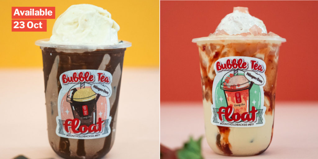 Gong Cha & Häagen-Dazs Collab To Offer BBT Floats, Ice Cream On Milk ...