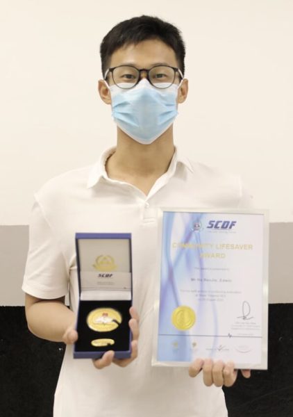 MS News Journalist Wins SCDF Award After Shaw NEX Incident, He Helped ...
