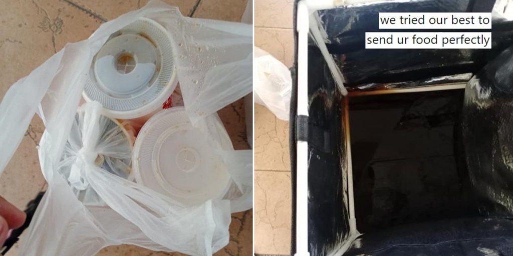 Food Delivery Rider Shares Struggles Of Transporting Drinks Safely ...