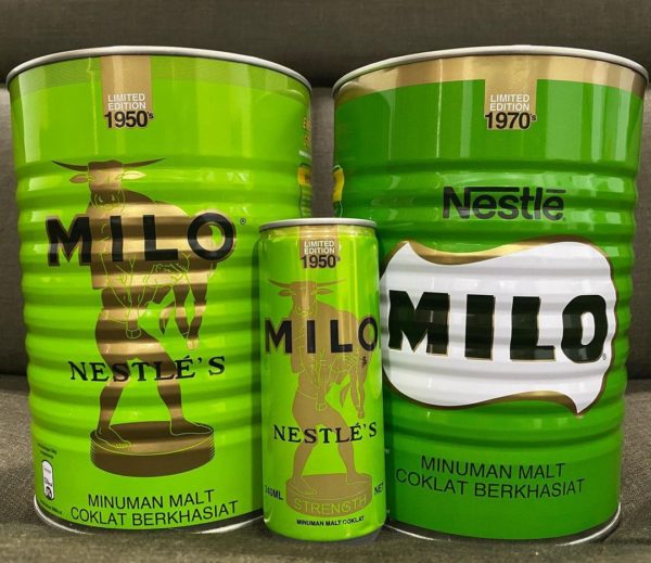 These Vintage Milo Cans In S'pore Hark Back To School Days When We Got ...