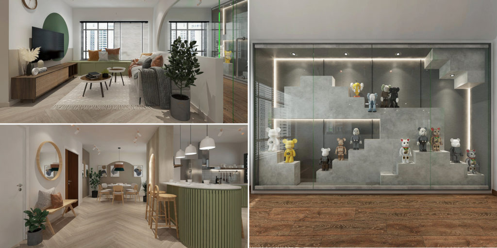 Northshore BTO Has A Massive Glass Showcase For KAWS Figurines To Show ...