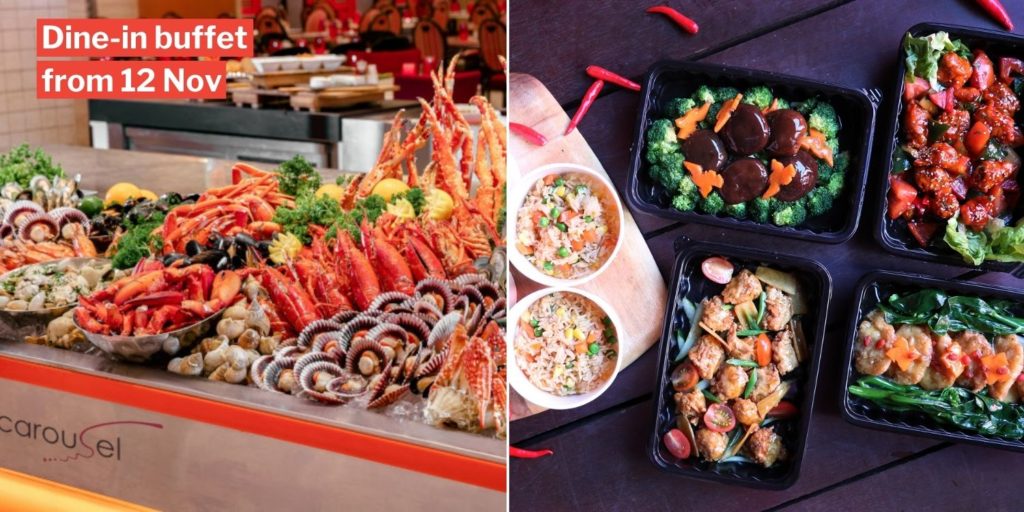 Carousel Reopens With À la Carte Buffet & 20% Discount, Food Delivery ...