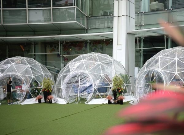 Capitol S'pore's Bubble Domes Are Air-Con Igloos For Dining On Comfy ...