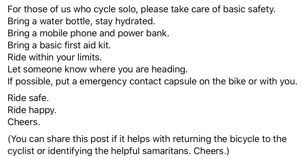 S’pore Cyclist Loses Consciousness Along Roadside, Drivers Passing By ...