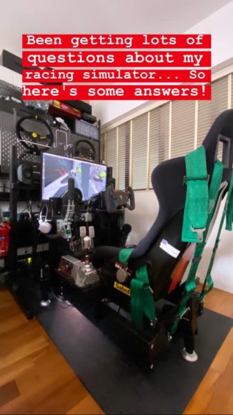 S'porean Selling $30K High-End Racing Simulator, Virtual Driving ...