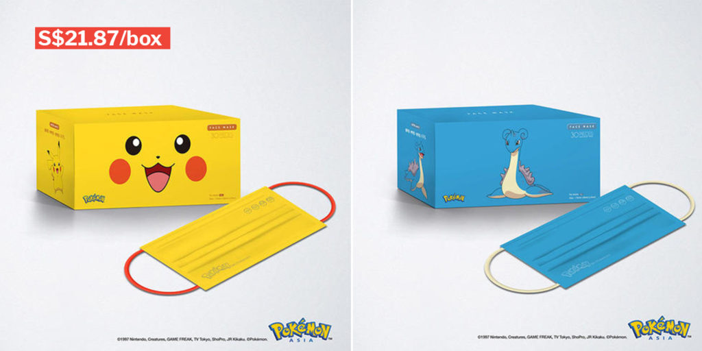 Hong Kong Has Pokémon Face Masks For Trainers Going Out To Pokéstops ...
