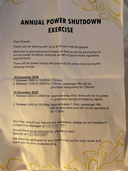 Guests Endure 4-Hour Blackout After Midnight At M Social Hotel, Say ...