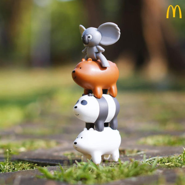 McDonald's S'pore Has We Bare Bears Happy Meal Toys You Can Stack Like ...