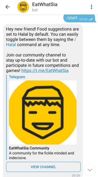 S'pore Telegram Bot Suggests Dishes & Cafés Nearby So You Can Decide ...