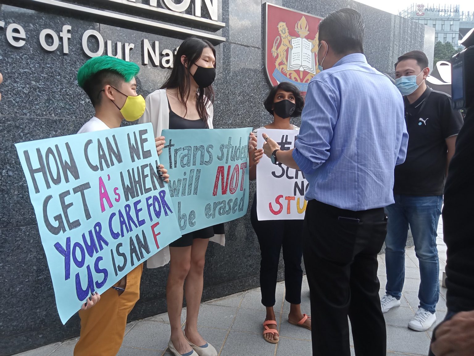 We Break Down The Issues Youths Protested Against Outside MOE & How S ...