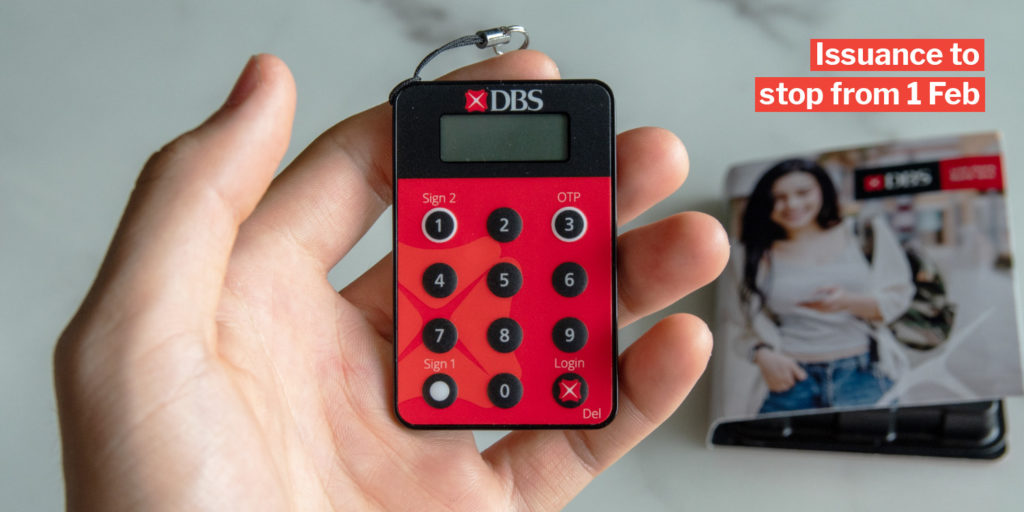 DBS Will Stop Giving Out Physical Tokens, Online Banking Access To Go ...