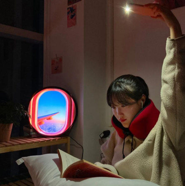 This Airplane Window LED Light Will Make You Feel Like You’re ...