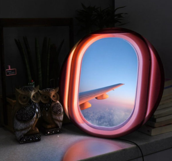 This Airplane Window LED Light Will Make You Feel Like You’re ...