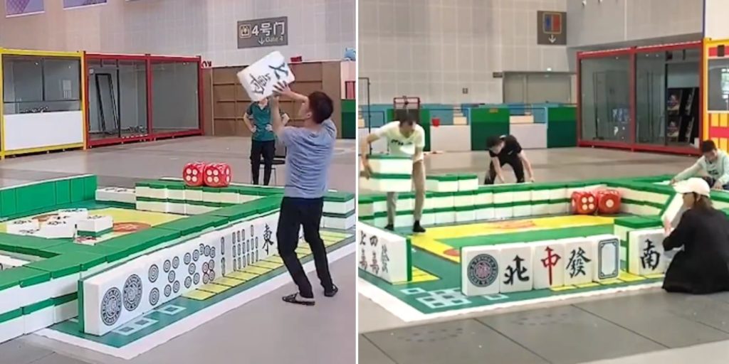 Jumbo Mahjong Set Lets You Exercise Both Mind & Body, Keep Fit When ...