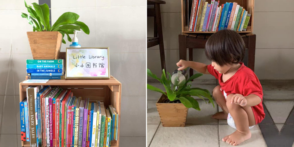 Woman Starts Smol Library At Queenstown HDB For Kids To Discover The ...