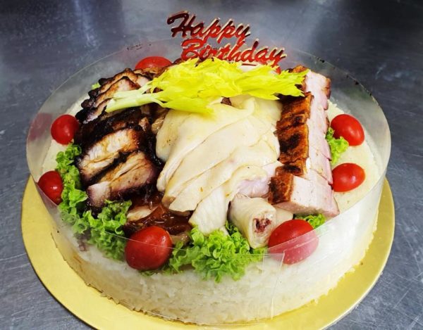 This Chicken Rice Cake Is Perfect For Celebrating Birthdays Of Local ...