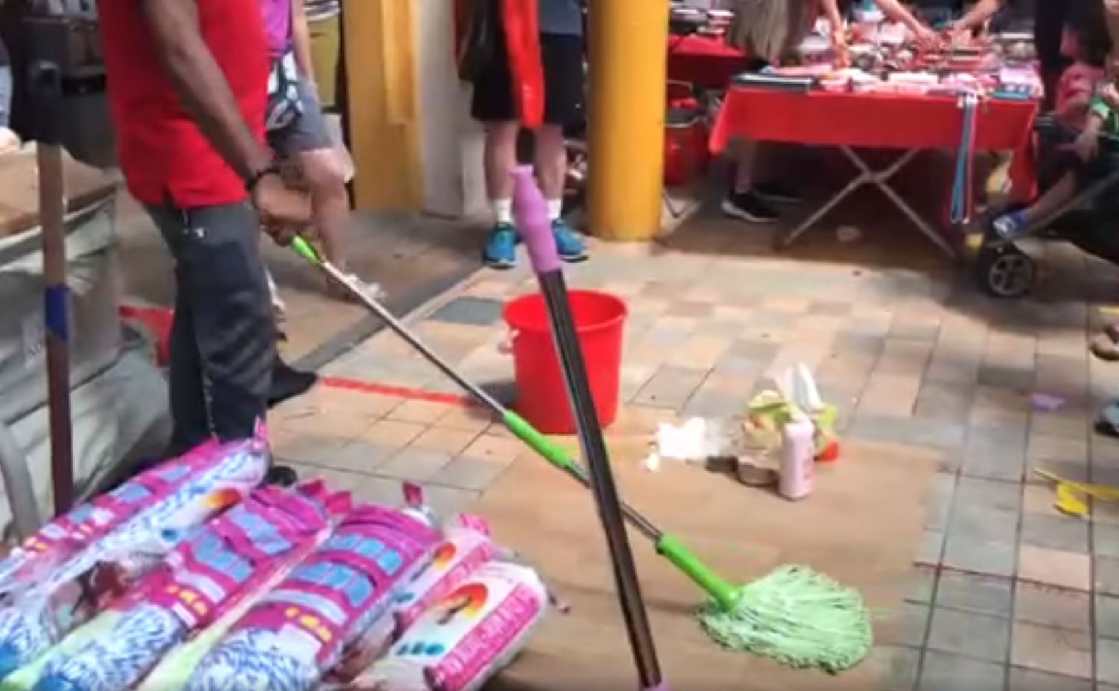 Indian Man Sells 'Magical' Mops In S'pore, Stuns Customers With ...