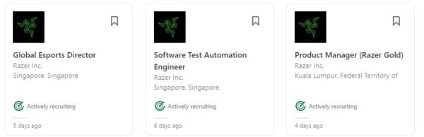 Razer To Hire 1,000 Staff For New One-North HQ, Office Will Be Ready In ...