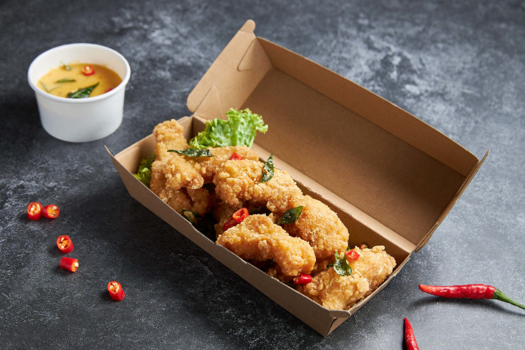 Waterway Point Salted Egg Food Kiosk Has Chicken, Fish & Mantou ...