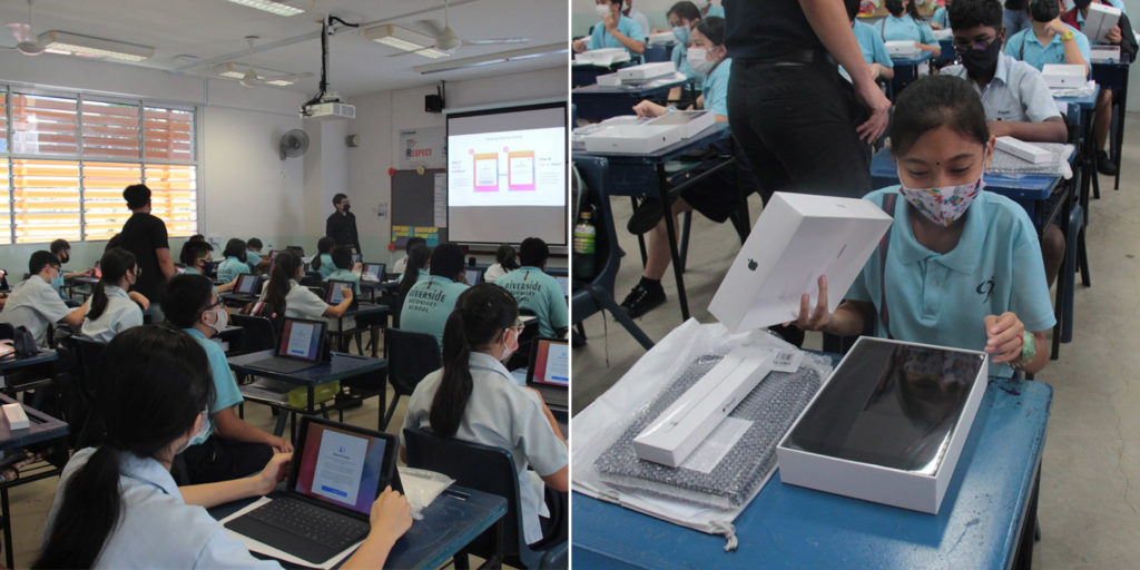 Riverside Sec Students Get iPads For E-Learning, It's Like Christmas ...