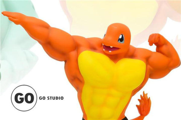 Buff Pokémon Figurines Show How Gen 1 Starters Would Look Like After ...