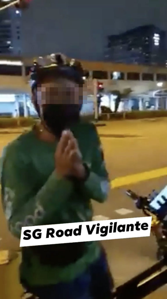 GrabFood Rider Gets Called Out For Using E-Bike On Marine Parade ...