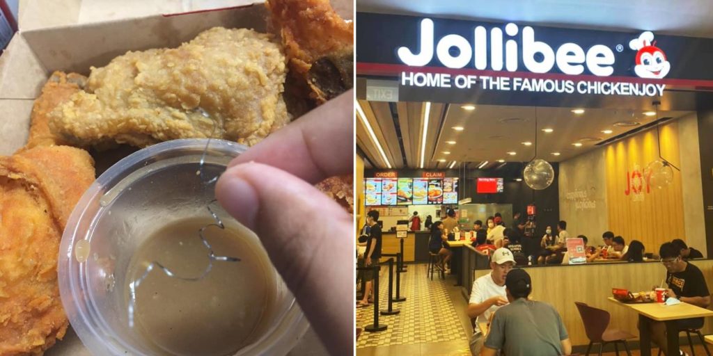 S’pore Customer Finds Metal Piece In Jollibee Gravy, Fast Food Chain Is ...