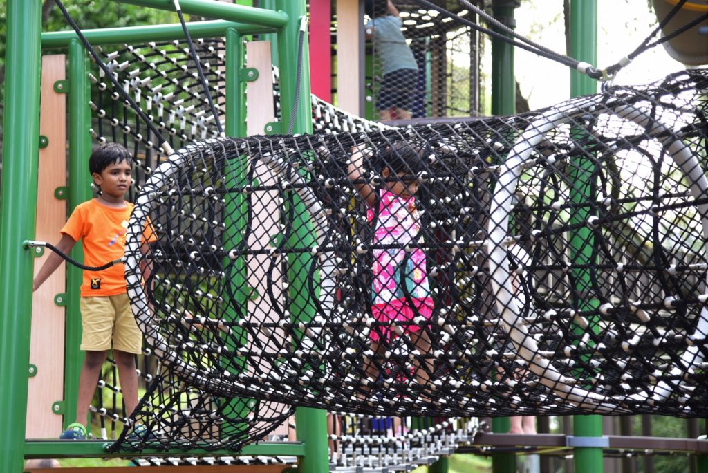 New Park In Bukit Batok Has Long Tube Slides & Rope Obstacles For ...