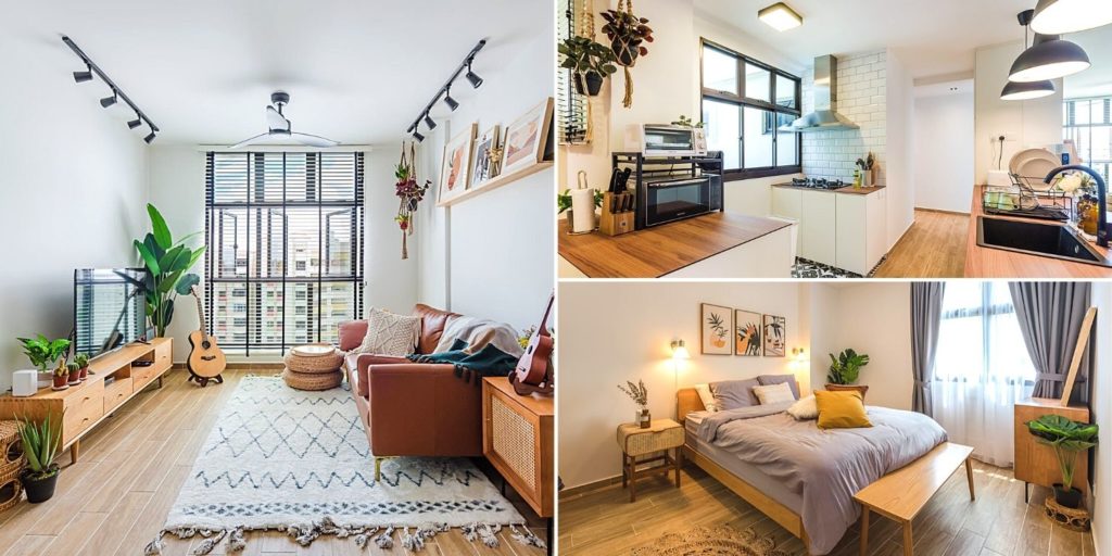 Admiralty HDB Flat Transforms Into A Minimalist Haven With Wood Panel ...