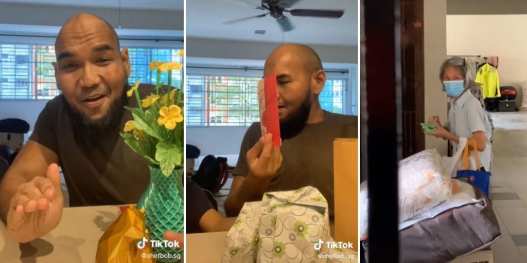 Auntie Gives Neighbour Hari Raya Gifts & Ang Pao, Shows Racial Harmony ...