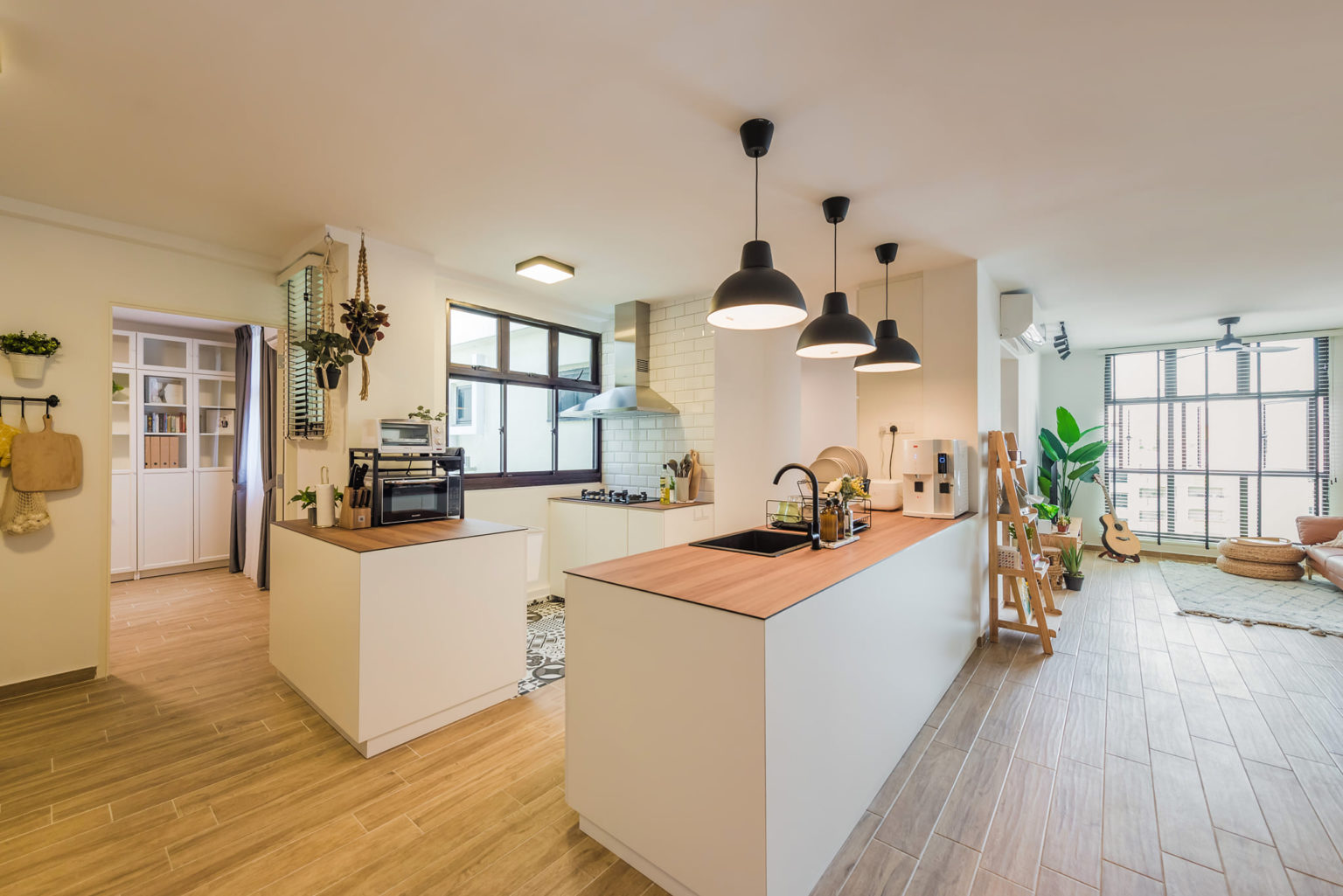 Admiralty HDB Flat Transforms Into A Minimalist Haven With Wood Panel ...