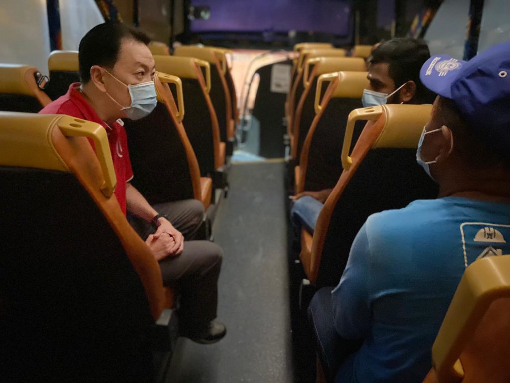 Some Construction Companies Already Transport Workers Via Buses & They ...