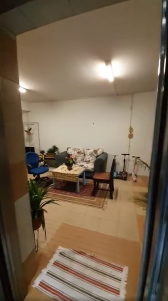 HDB Lift Lobby Turns Into Extended Living Room, Includes Office Corner ...