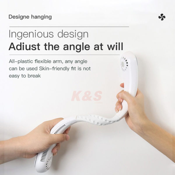 This Portable Fan Blows A Cool Breeze Around Your Neck So You're Always ...
