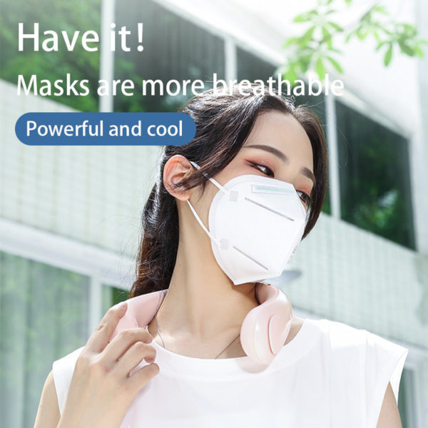 This Portable Fan Blows A Cool Breeze Around Your Neck So You're Always ...