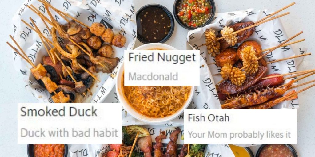 Lok Lok Stall's GrabFood Menu Descriptions Are Deadpan Humour At Its Finest