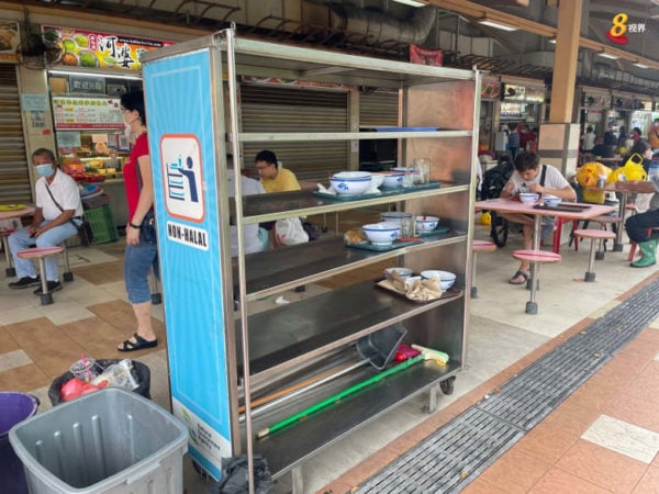 NEA Will Put Up More Tray Return Racks In Response To Viral Photos From ...