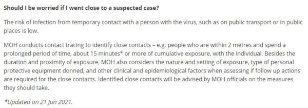 'Close Contact’ Now Means You’ve Spent At Least 15 Mins Within 2M Of ...