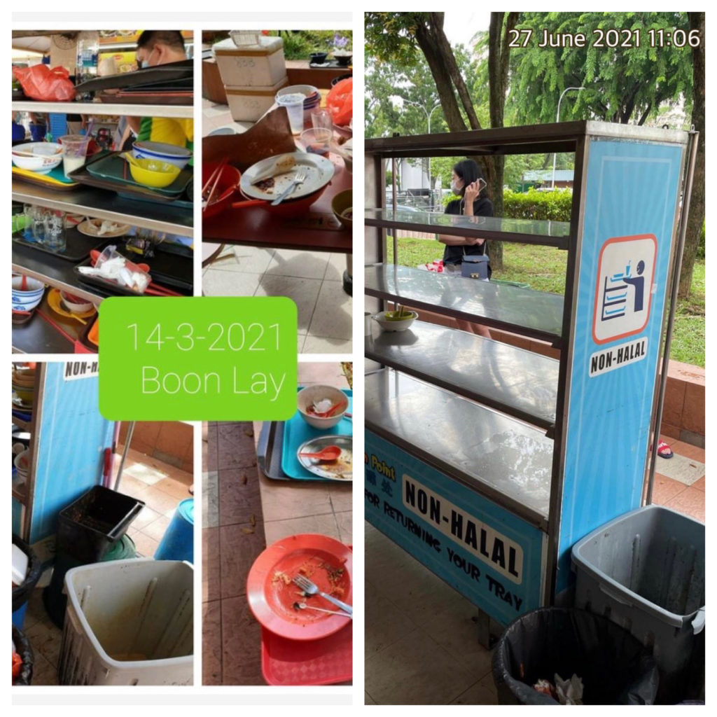 NEA Will Put Up More Tray Return Racks In Response To Viral Photos From ...