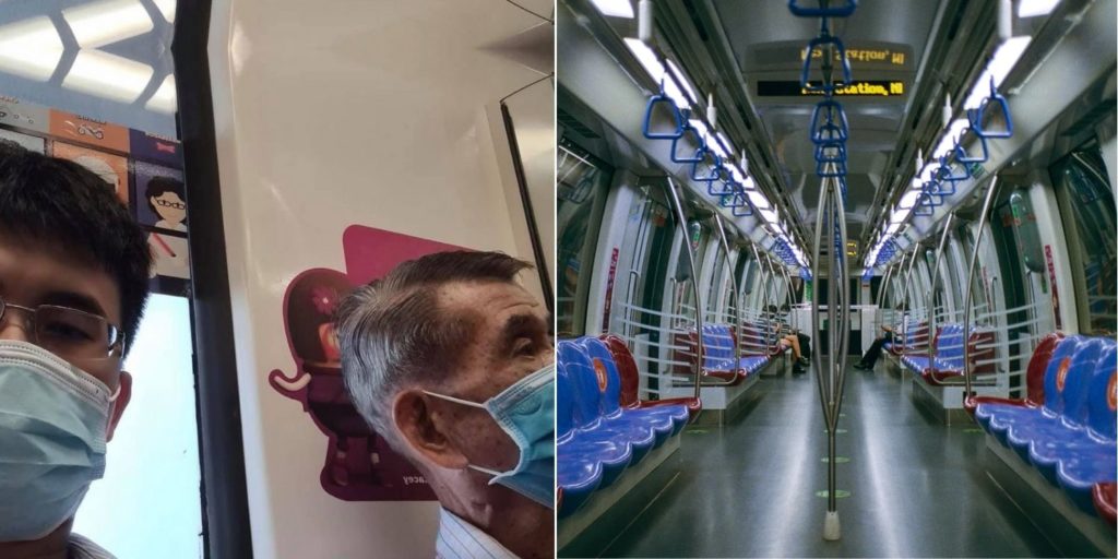 Elderly Man Loses His Way Home On The MRT, Kind Stranger Arranges ...