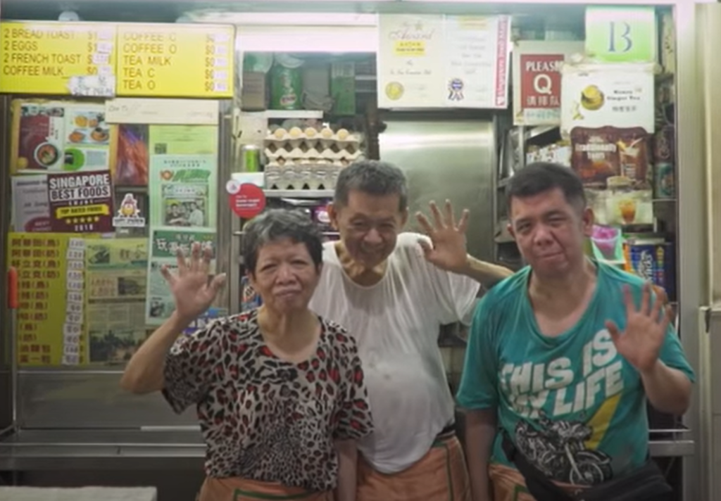 Amoy Street Old-School Kopi Stall Sees Few Customers Due To WFH ...